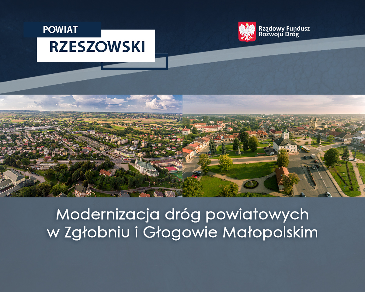 INWESTYCJE DROGOWE W POWIECIE RZESZOWSKIM Z RZĄDOWYM WSPARCIEM - Powiat ...